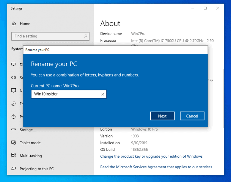 How to Change Computer Name on Windows 10 - Itechguides
