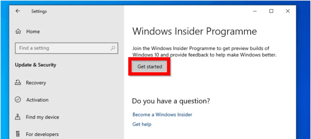 Join Windows Insider Program: How to Join Windows Insider Program