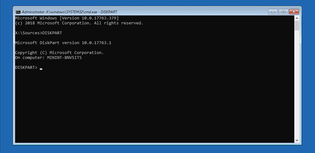 We Couldn't Format the Selected Partition: [Error: 0x80070057] Fix