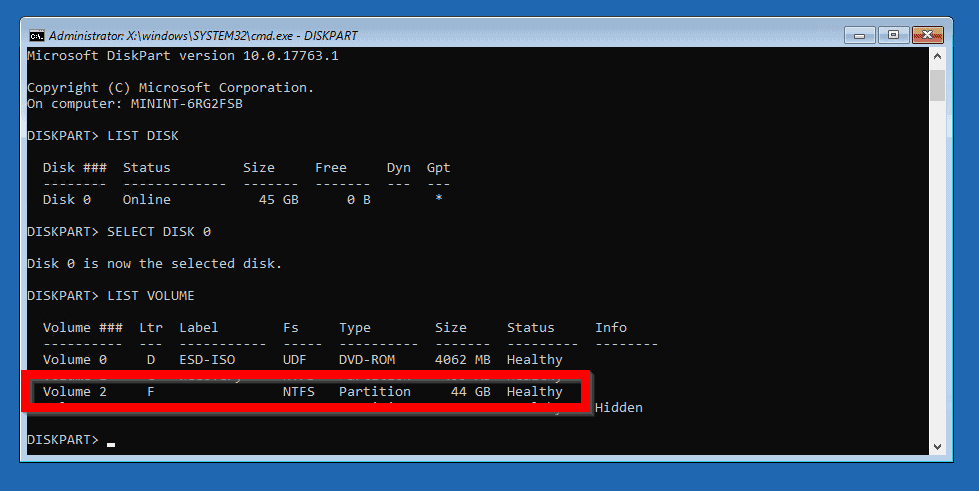 We Couldn't Format the Selected Partition: [Error: 0x80070057] Fix