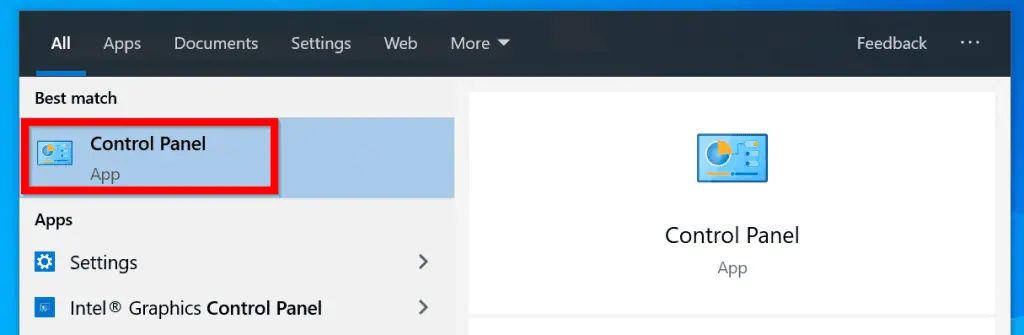 7 Methods to Open Control Panel in Windows 10 - Itechguides