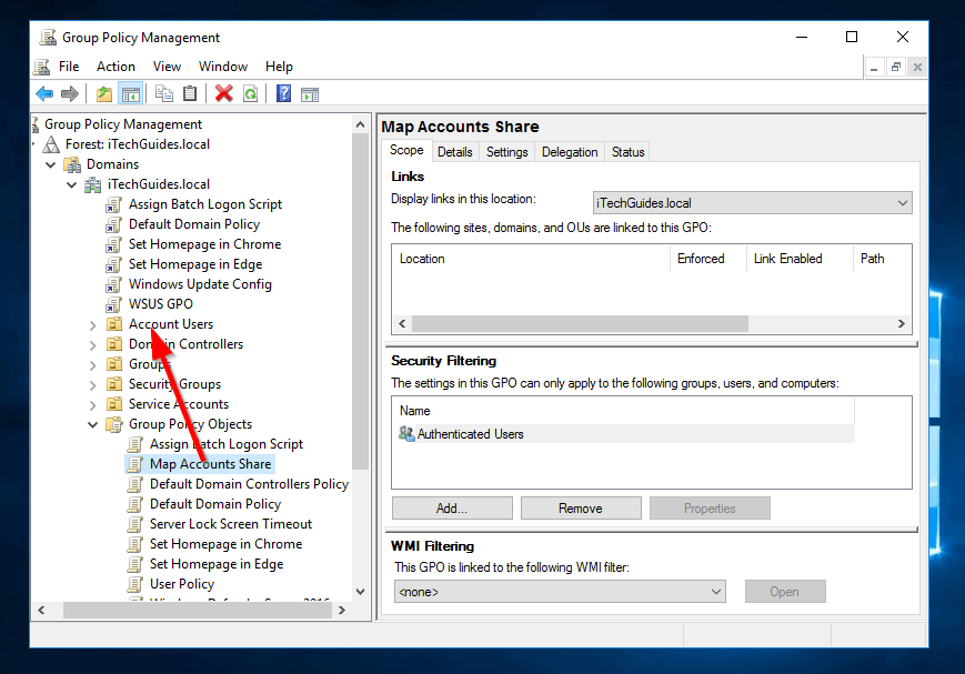 How To Map Network Drive In Windows 10 With Group Policy Itechguides