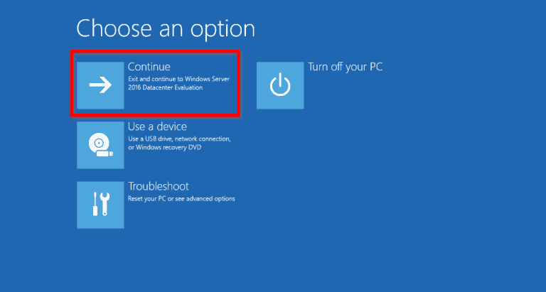 Repair Windows Server 2016: From Recovery Mode or Within Windows