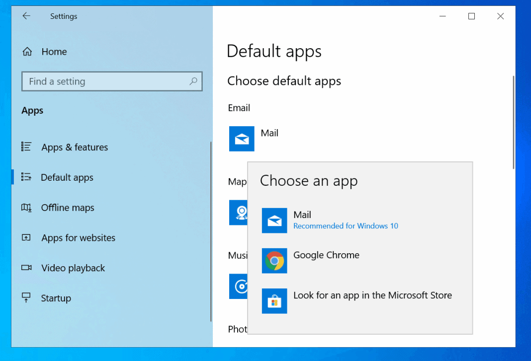Set Default Programs Windows 10: From Settings or Group Policy Set Default Programs Windows 10: From Settings or Group Policy
