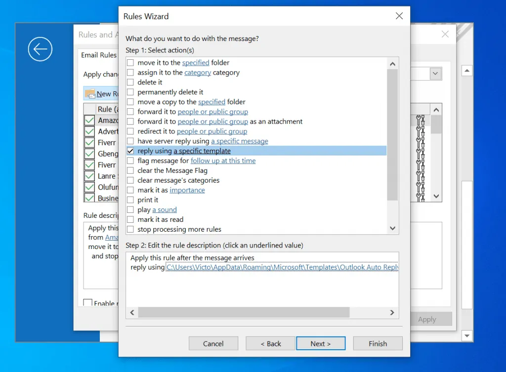 How to Setup Outlook Automatic Message Reply - Itechguides