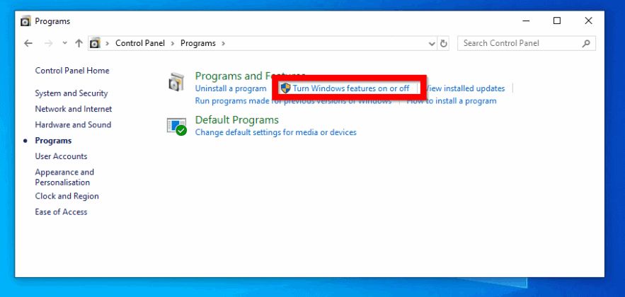 Install Iis Windows 10 How To Install Iis Manager In Windows 10