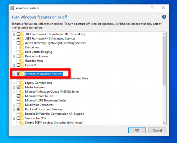 Install IIS Windows 10: How to Install IIS Manager in Windows 10