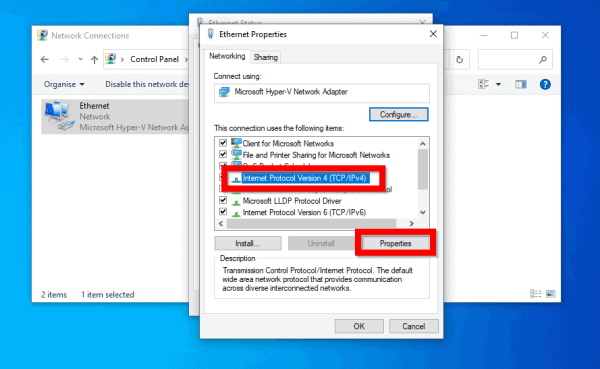 DNS Address Could not be Found error Fix in Windows 10