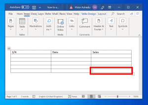 How to Add More Rows to a Table in Word and Google Docs
