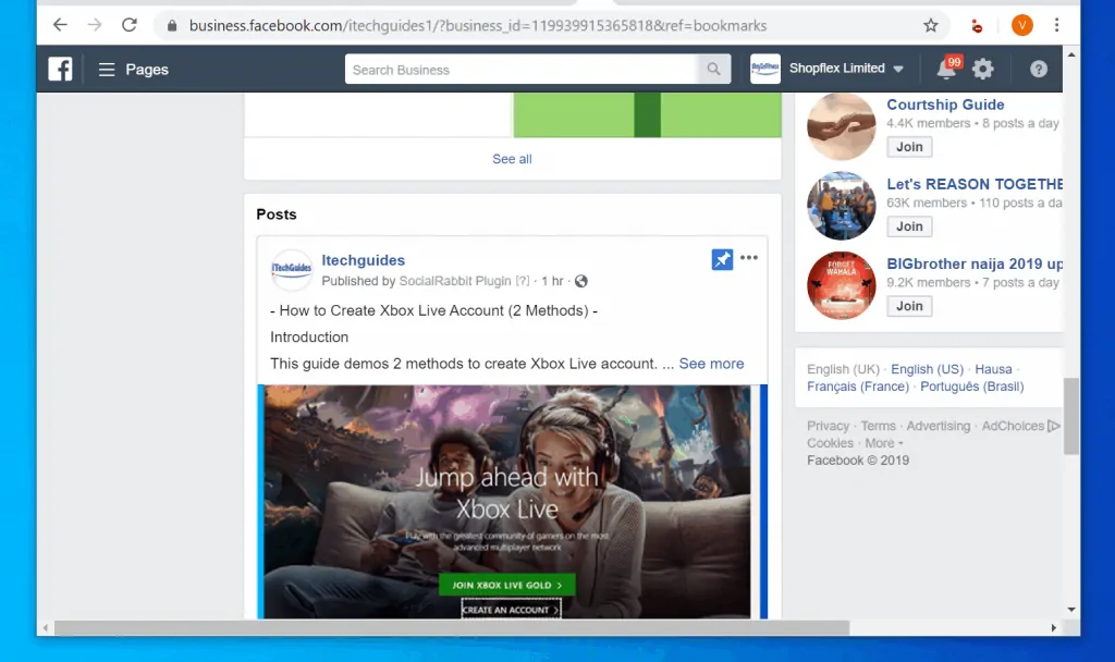 How to Pin a Post on Facebook - Itechguides