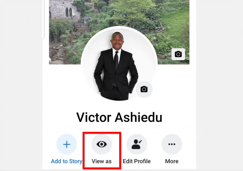 How to View As on Facebook - Itechguides
