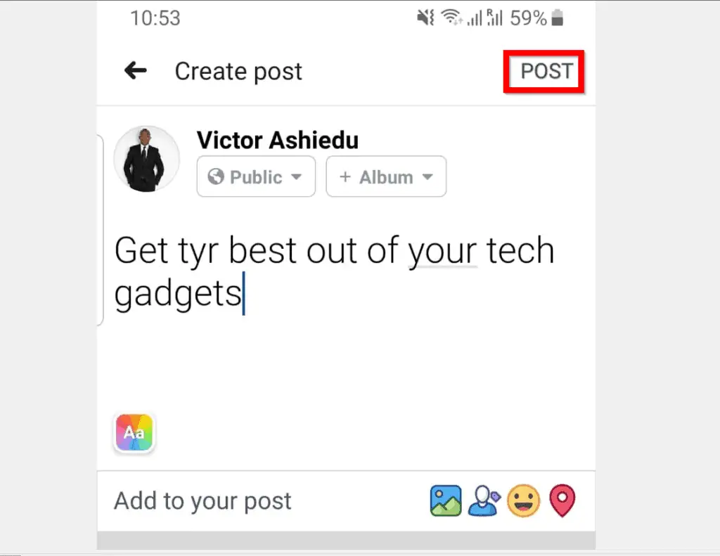 How to Post on Facebook - Itechguides