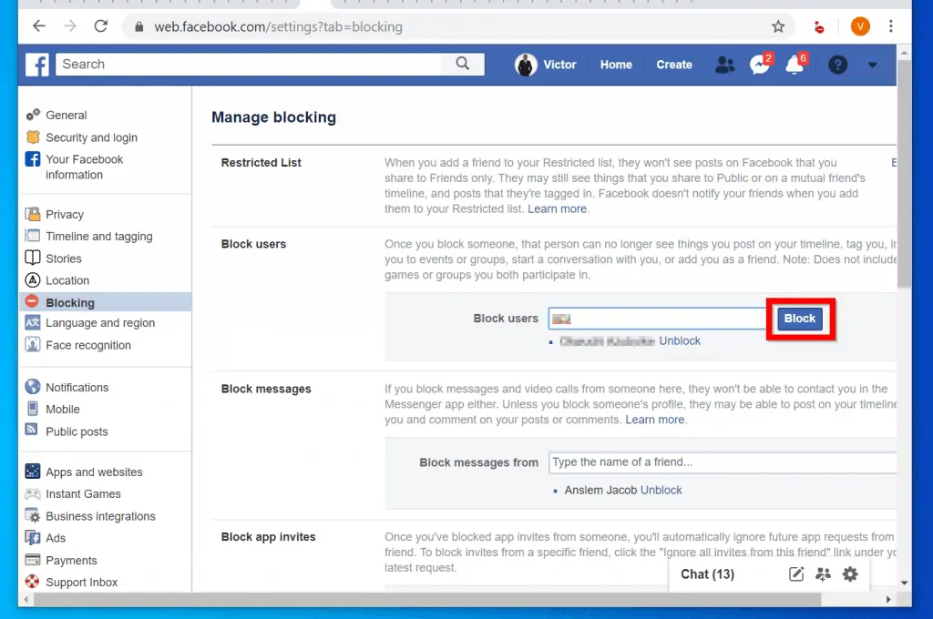 How to Block People on Facebook - Itechguides