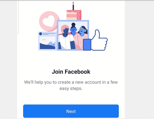 How to Join Facebook for the First Time from the App or Facebook.com
