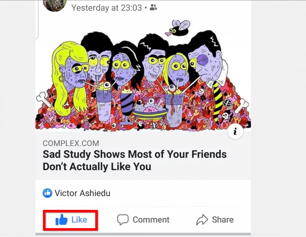 How to Unlike Something on Facebook (Comments, Post or Page) - Itechguides