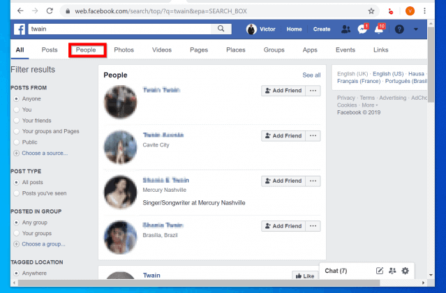 How to Find People on Facebook (Basic and Advanced Search) - Itechguides