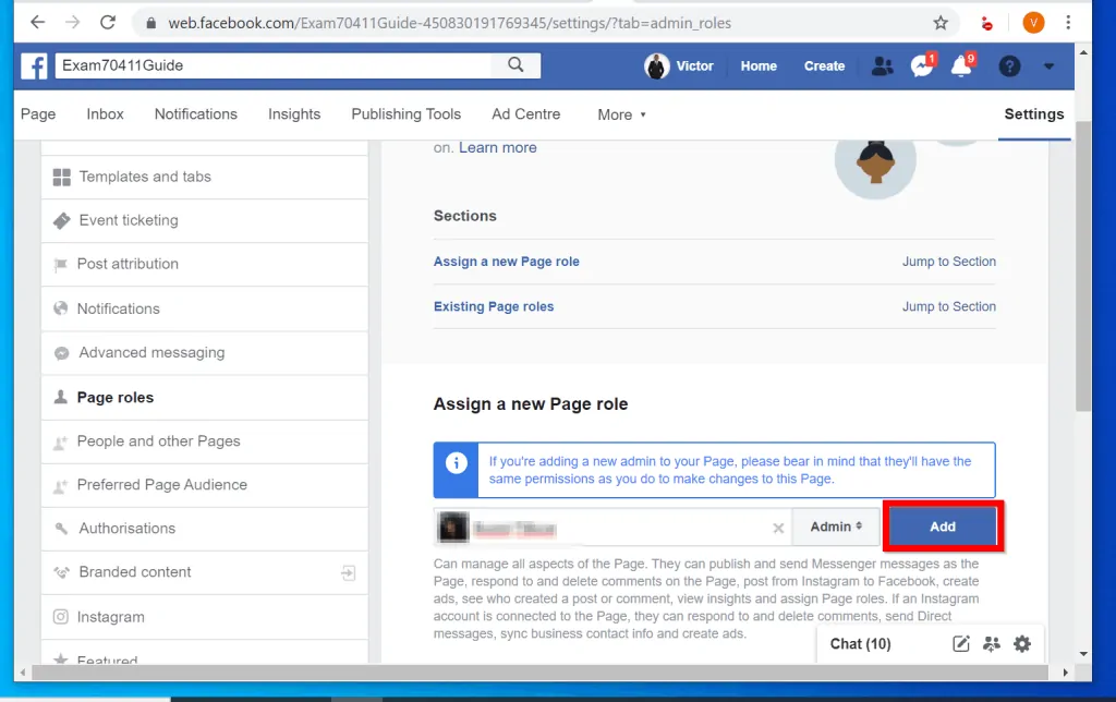 How to Add Administrator to Facebook Page - Itechguides
