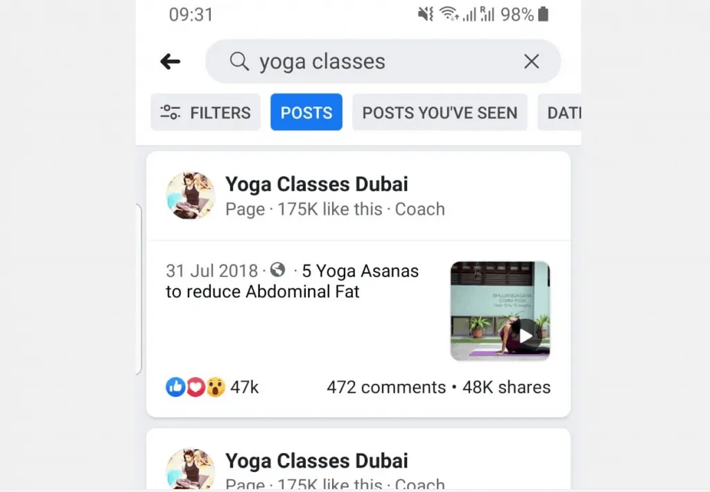 How to Search Facebook Posts - Itechguides
