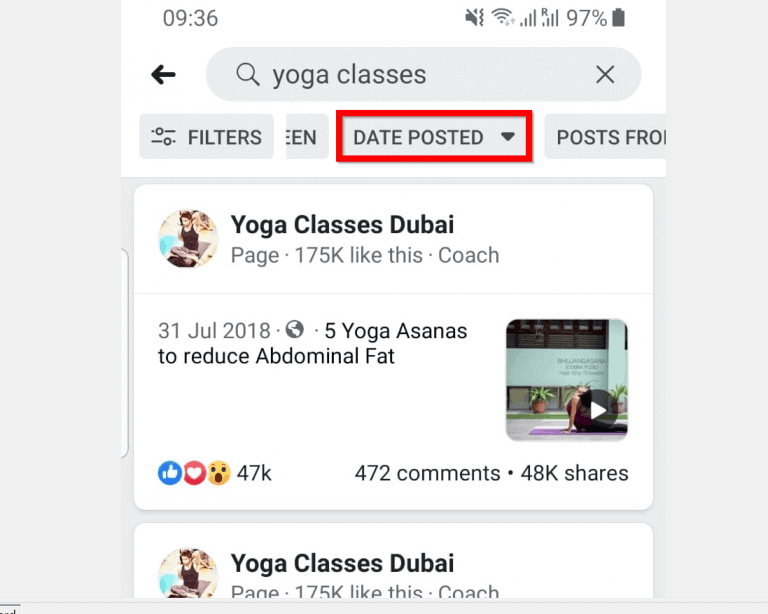 How to Search Facebook Posts (from Facebook App or PC)