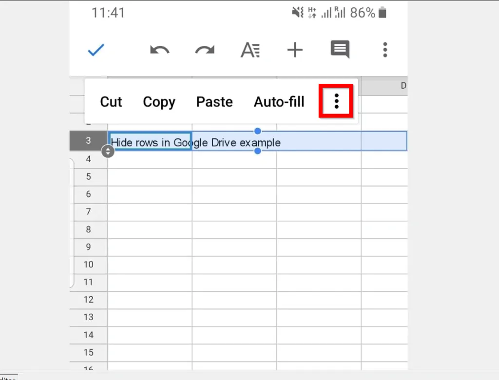 How to Hide Rows in Google Sheets - Itechguides
