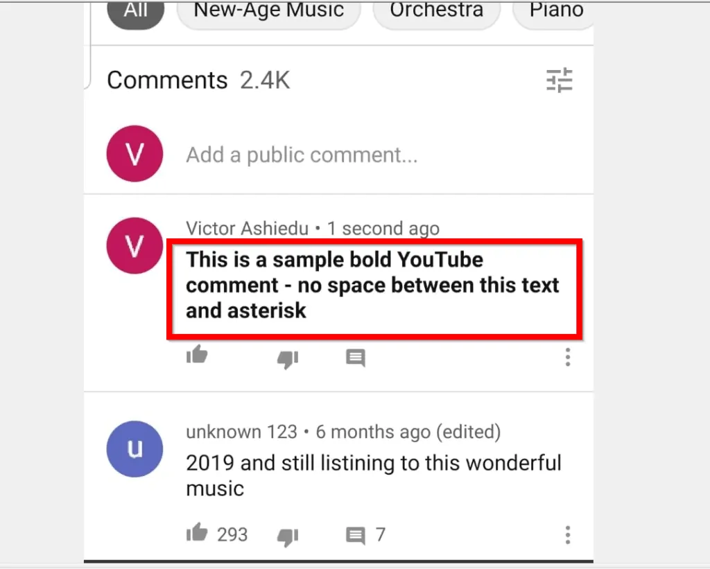 How to Bold, Italicize or Strike-through YouTube Comments - Itechguides