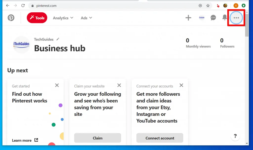 How to Logout of Pinterest - Itechguides