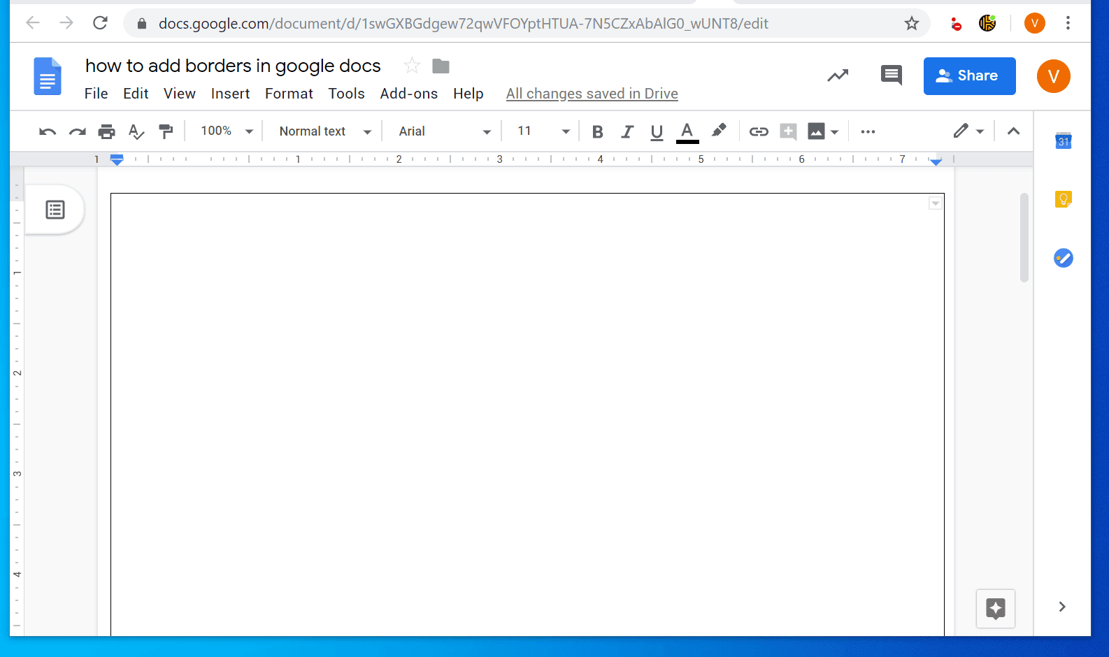 How To Add Borders In Google Docs 2 Methods Itechguides