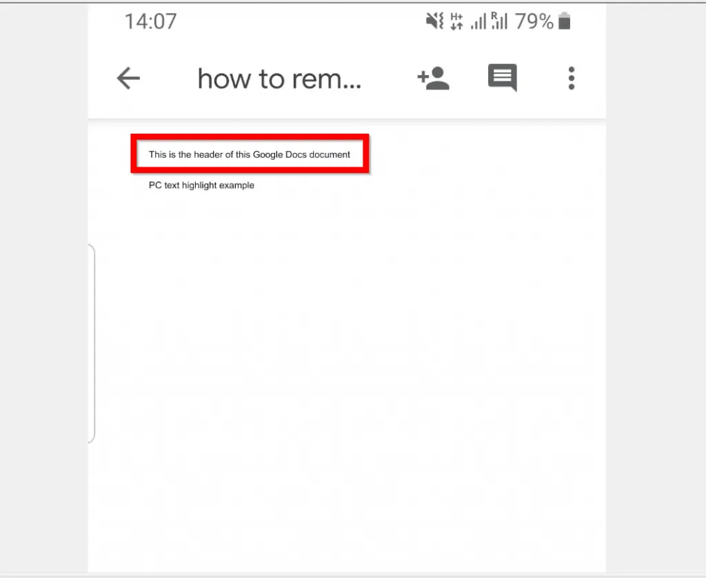 How to Remove Header in Google Docs - Itechguides