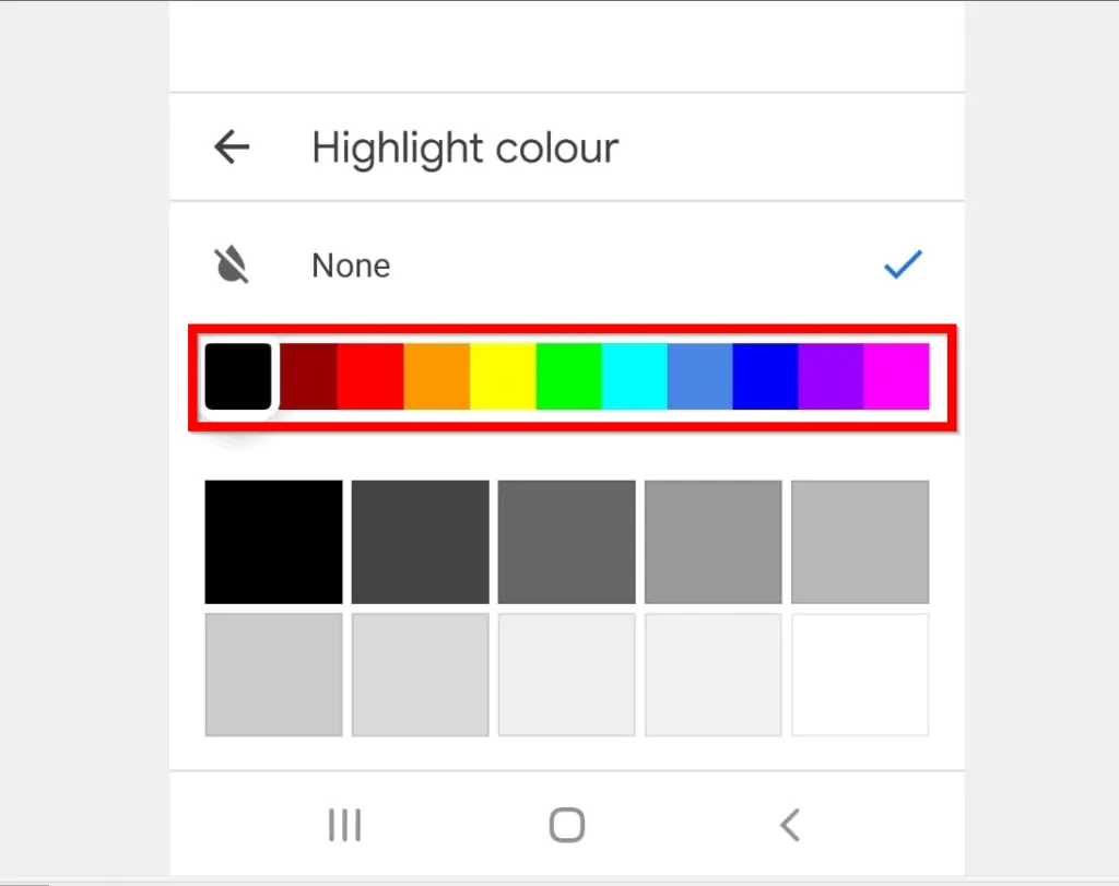 How to Highlight on Google Docs - Itechguides