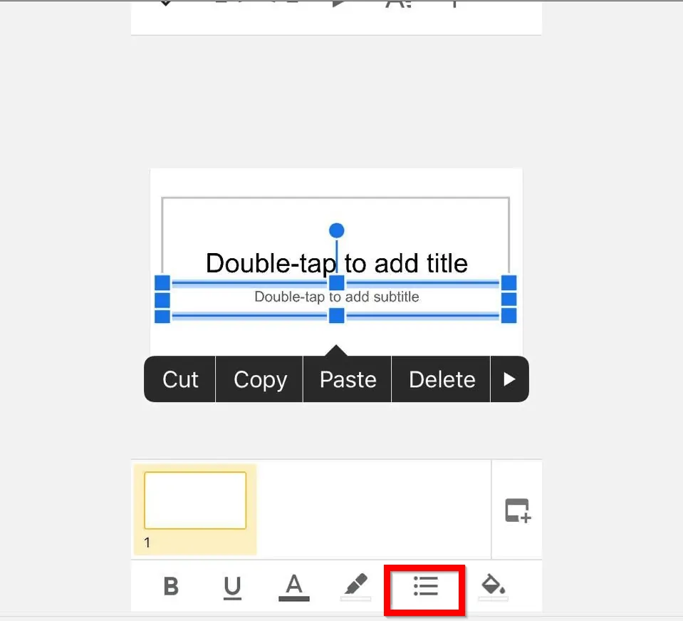How to Add Bullet Points in Google Slides - Itechguides