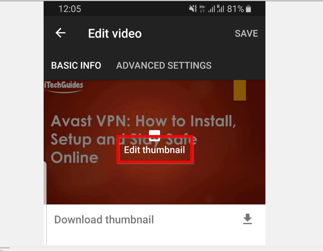 How to Change YouTube Thumbnail (PC or YouTube Studio App)