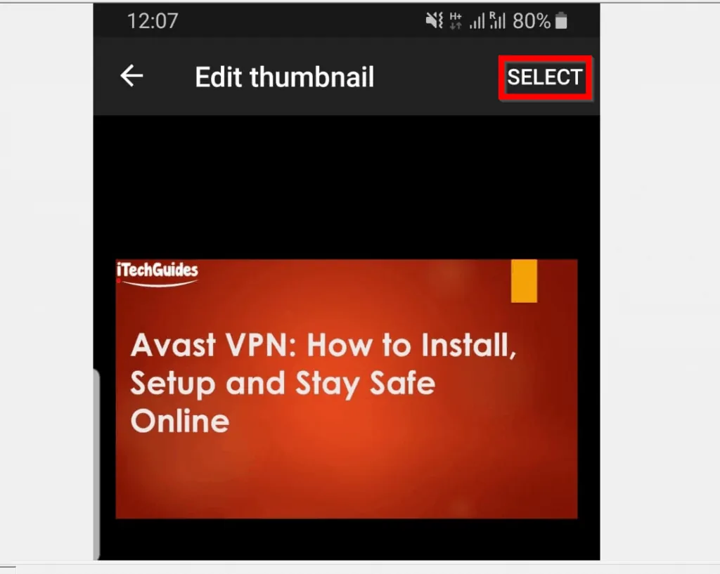 How to Change YouTube Thumbnail - Itechguides