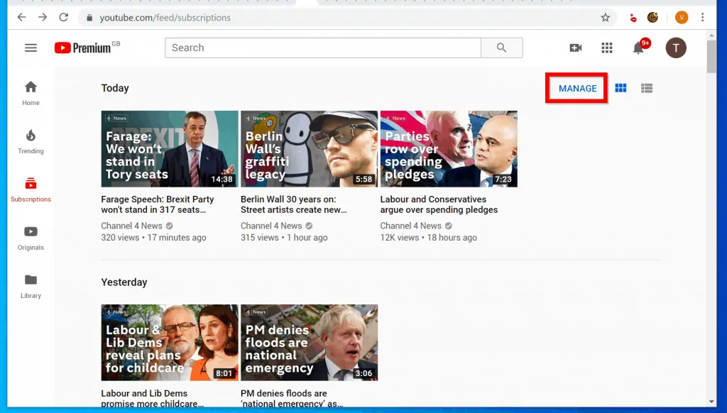 How to Turn off YouTube Notifications - Itechguides