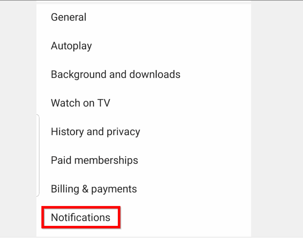 How to Turn off YouTube Notifications - Itechguides