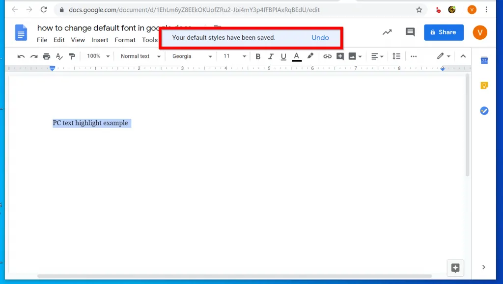 How to Change Default Font in Google Docs - Itechguides