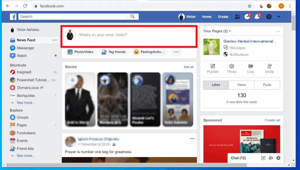 How to Embed YouTube Video on Facebook - Itechguides