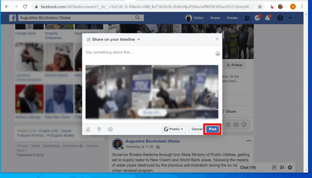 How to Repost on Facebook - Itechguides How to Repost on Facebook - Itechguides