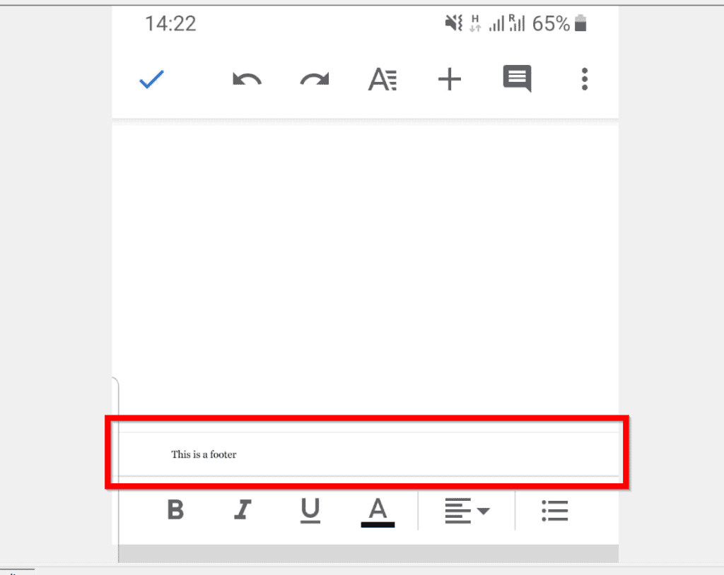 How to Remove Footer in Google Docs (PC or Google Docs App)