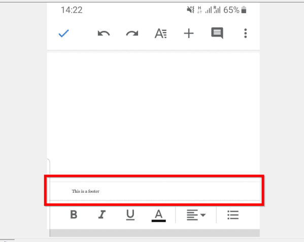 How to Remove Footer in Google Docs - Itechguides