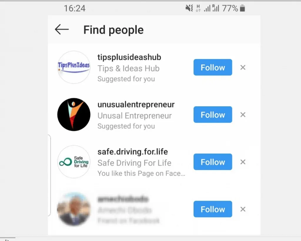 How to Find Someone on Instagram - Itechguides