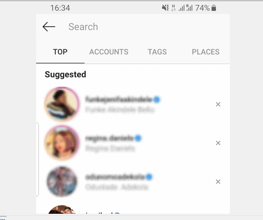 How to Find Someone on Instagram | Itechguides.com