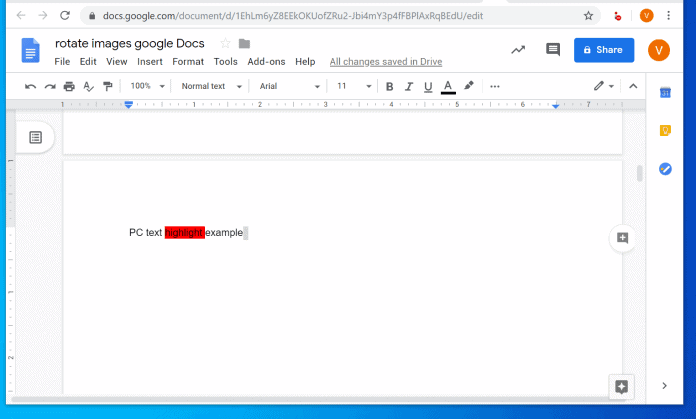 How to Highlight on Google Docs - Itechguides