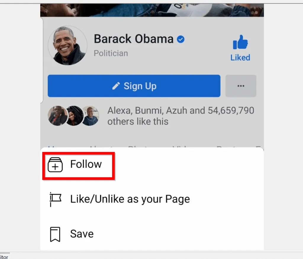 How to Follow Someone on Facebook - Itechguides