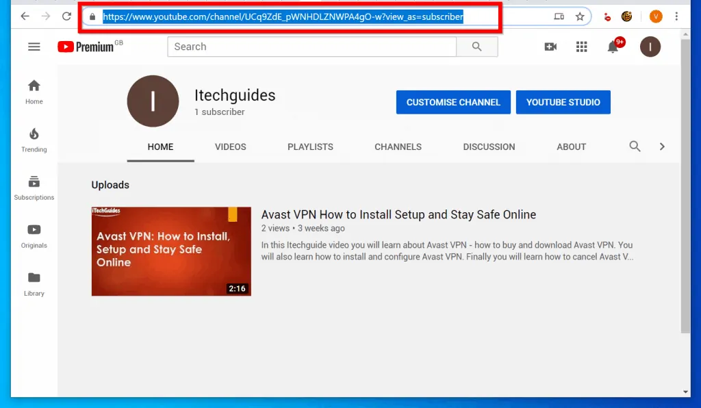 How to Find Your YouTube URL - Itechguides