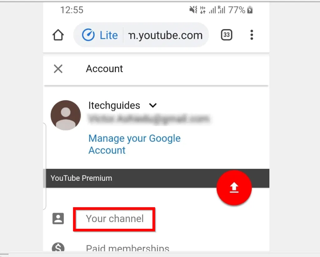How to Find Your YouTube URL - Itechguides
