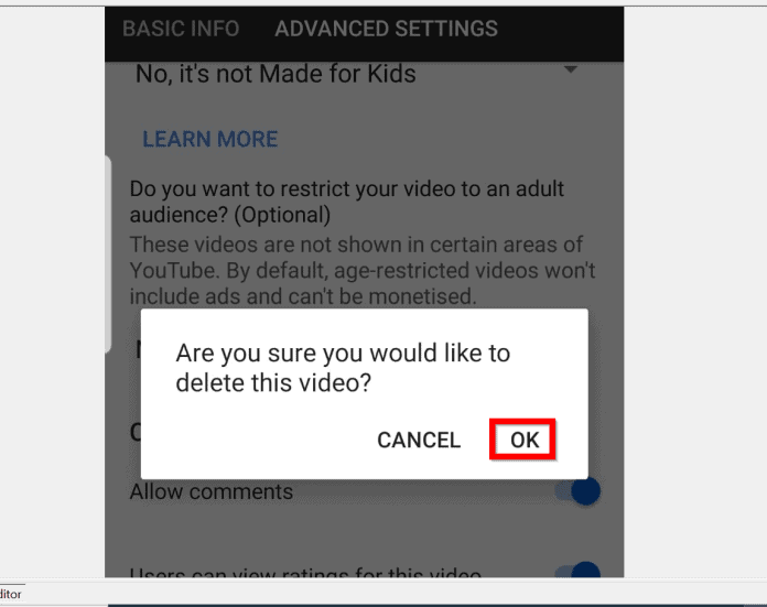 How to Delete a YouTube Video (PC and from the YouTube Studio App)