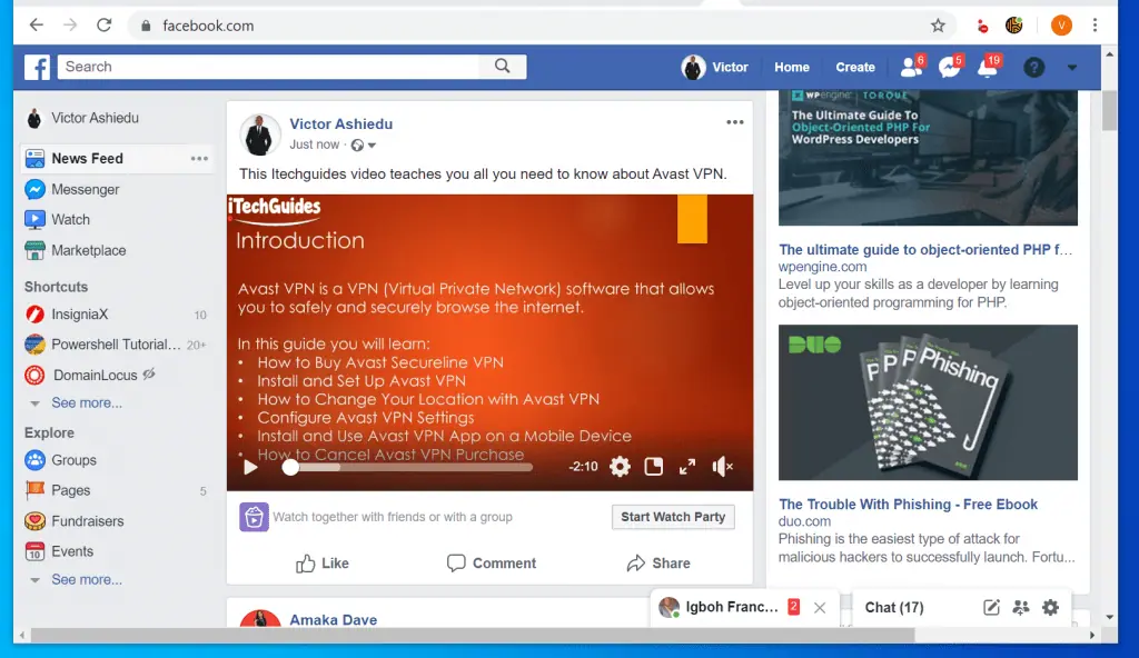 How to Upload Video to Facebook - Itechguides