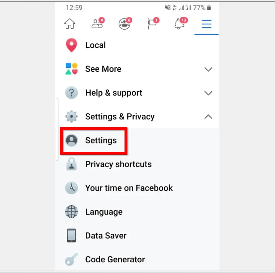 How to Turn Off Facebook Notifications - Itechguides