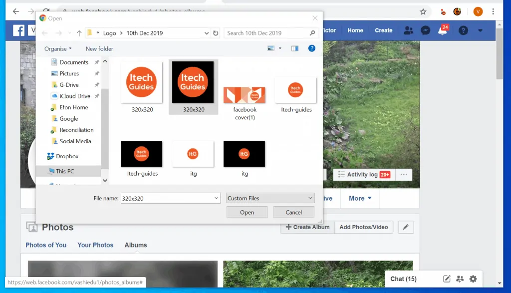 How to Create an Album on Facebook - Itechguides