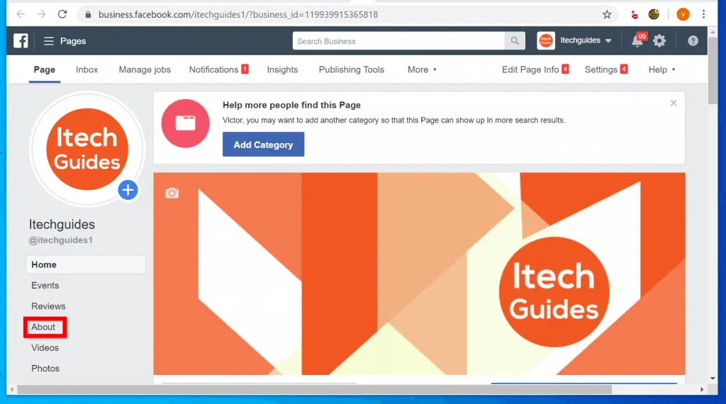 How to Change Business Name on Facebook - Itechguides